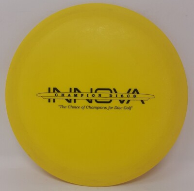 Valkyrie Prototype DX 175g Bar Stamp Yellow Used Innova PRIME Disc Golf ...