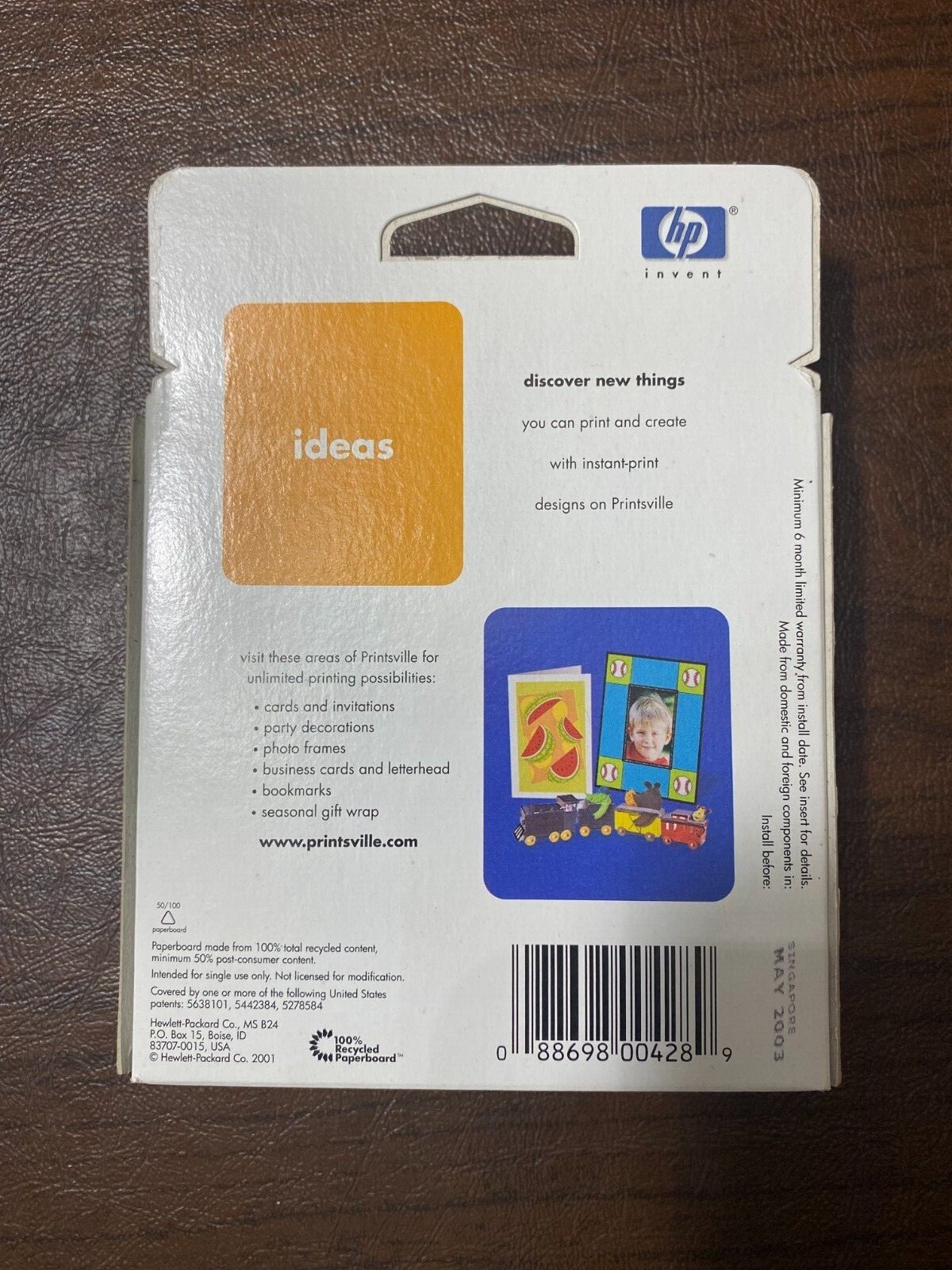 Genuine HP 45 Black Inkjet Print Ink Cartridge 51645a Sealed | eBay