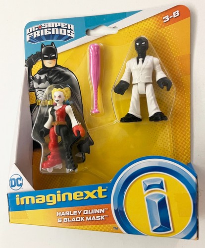 HARLEY QUINN & BLACK MASK DC Imaginext MIP | eBay