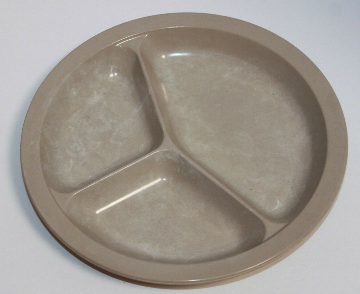 Vintage Anchor Hocking Microwave Divided Plate PM486 | eBay