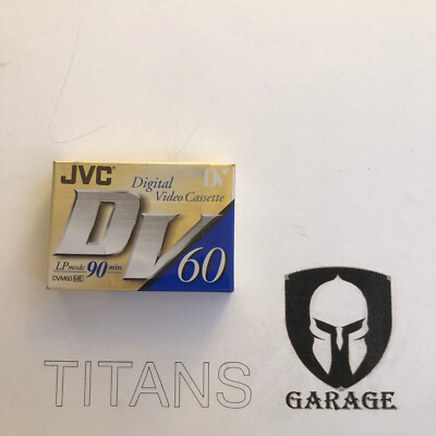 JVC DVM60 MINI DV DIGITAL CAMCORDER TAPE / CASSETTE 90 min | eBay