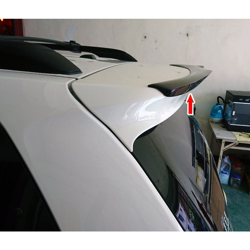 Unpainted FRP For TOYOTA Sienna 3rd 5D Minivan V Style Rear Trunk ...