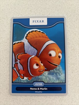 Woolworths Disney Worlds of Wonder Collector Cards - 43 - Nemo & Marlin ...