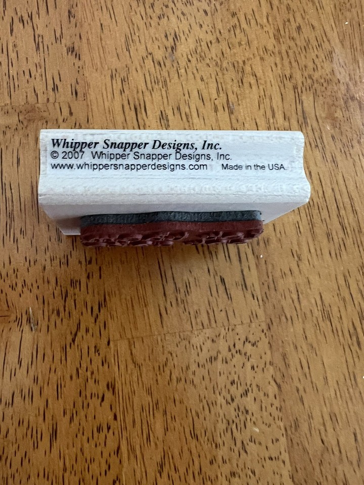 Whipper Snapper- Let Them Eat Cake-Wood Mounted rubber stamp-item ...