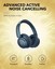 Soundcore Life Tune Pro Over-Ear Bluetooth Headphones Active Noise ...