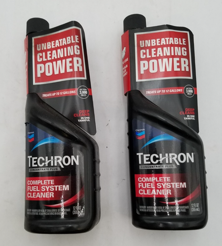 Lot of 2 Fuel System Cleaner for Cars, 12 oz - Techron Concentrate Plus ...