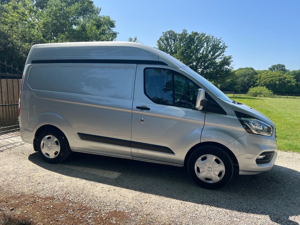 transit custom 320 2.0 tdci swb high top 2021 21 reg very clean van ...