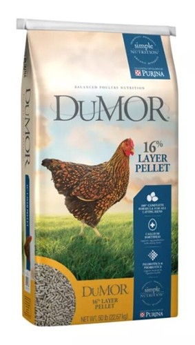 DuMOR 16% Layer Pellet Poultry Feed 50 LBS | eBay