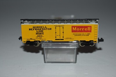 N Scale Atlas Morrell 40' Single Door Reefer 9210 C36436 | eBay