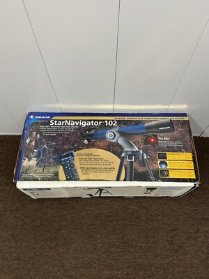 Meade StarNavigator 102 Refracting Telescope, Tripod & Controller ...