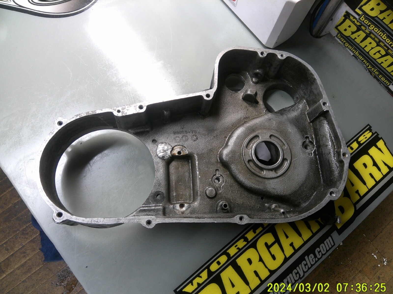 Harley Davidson Shovelhead Inner Primary Cover FL FX FLT FXR 60602-79 ...