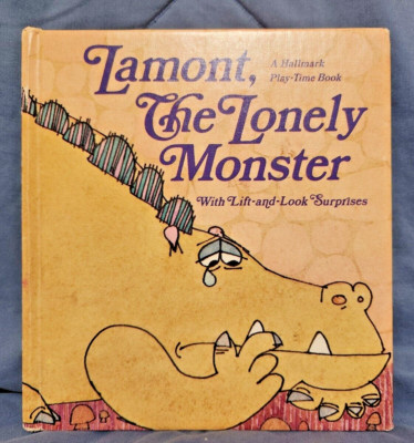 LAMONT the LONELY MONSTER Book HALLMARK LIFT & LOOK URIAH HEAP Friend ...