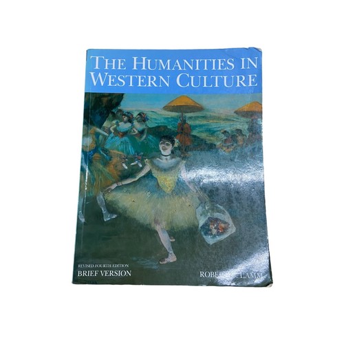 The Humanities In Western Culture Brief Version By Robert C. Lamm Paperback | eBay