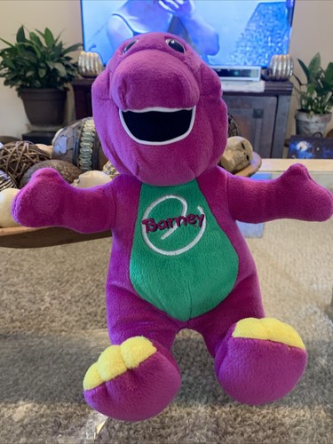 2000 Playskool Barney Purple Dinosaur Talking Singing Plush NONWORKING ...