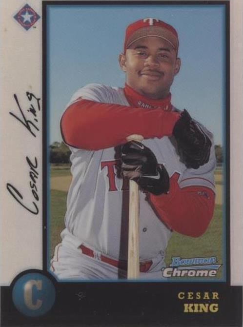 1998 Bowman Chrome - Cesar King #348 Refractor (RC) for sale online | eBay