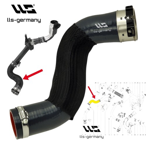 Turbo Charge Air Hose For RENAULT Megane III Grandtour 1.5D dCi ...