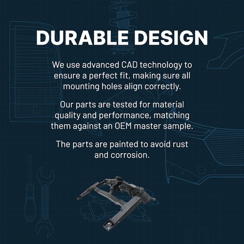 Radiator Support Brackets Driver Left Side Hand 539060C010 for Toyota ...