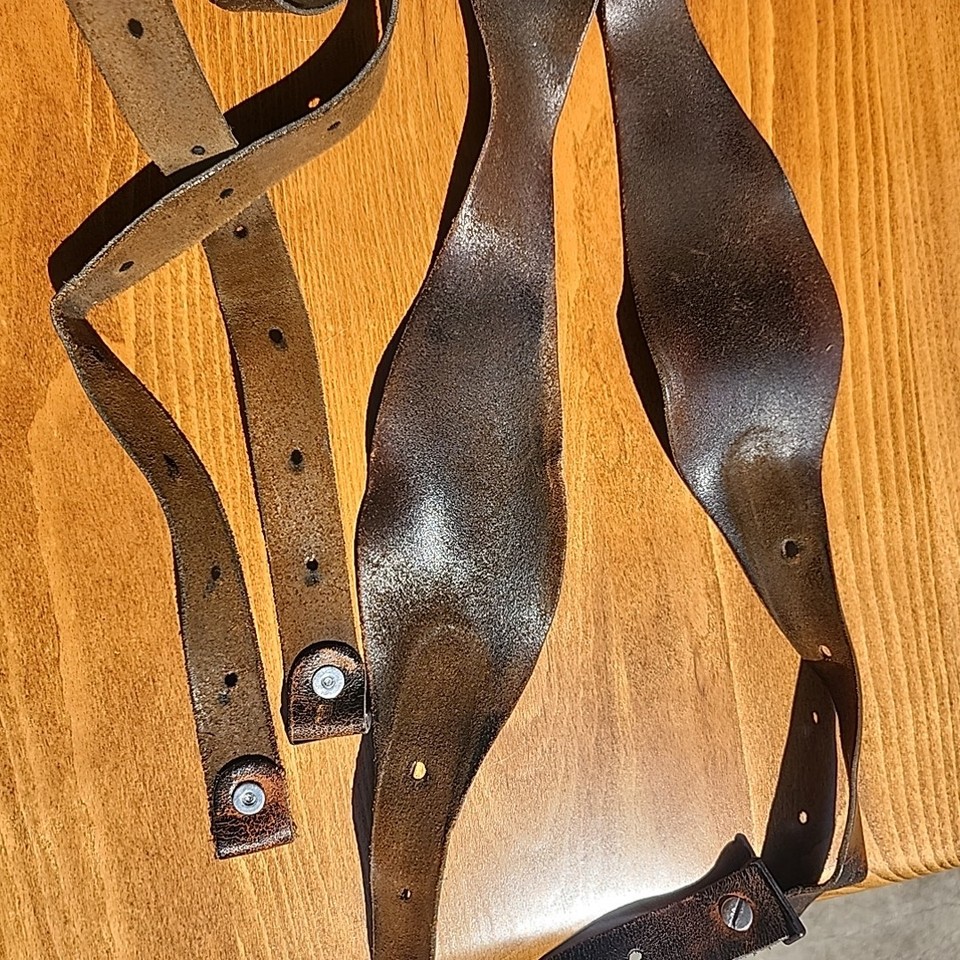 Vintage Galco Jackass Leather Shoulder Holster See Pics | eBay