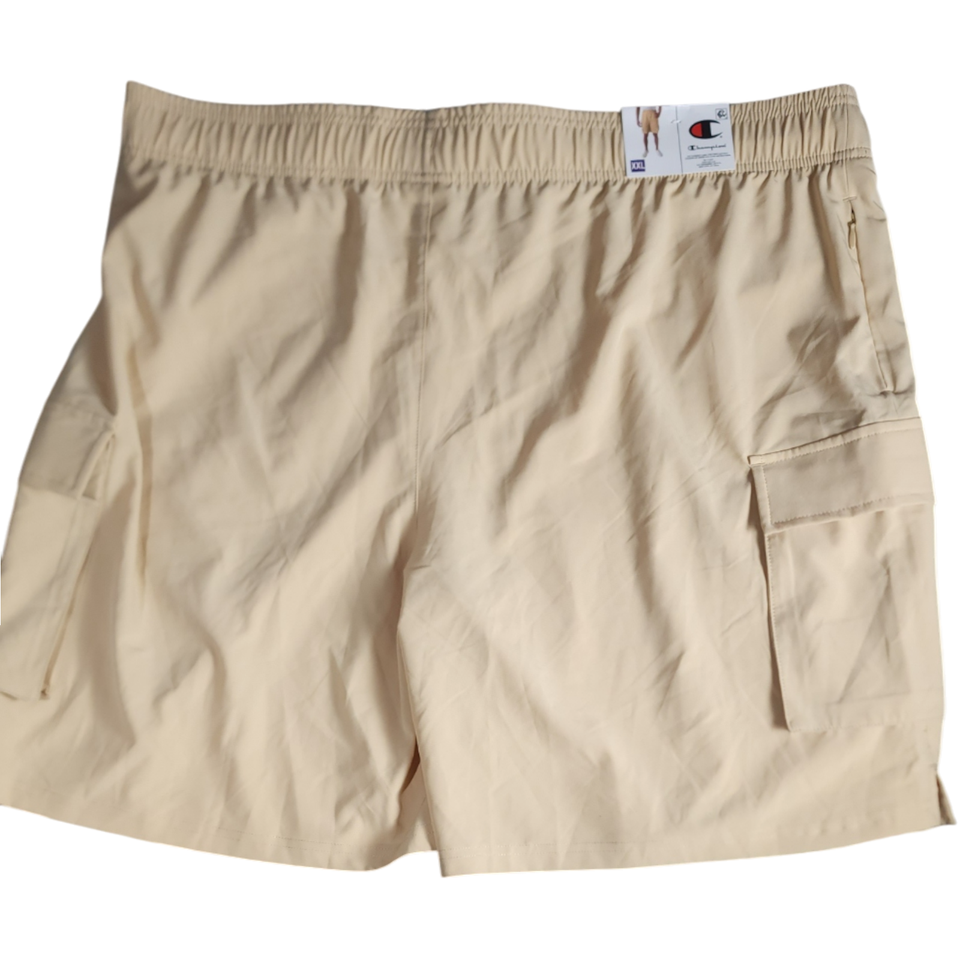 Champion Men’s XXL Performance Cargo Shorts Khaki Tan Quick Dry NWT | eBay