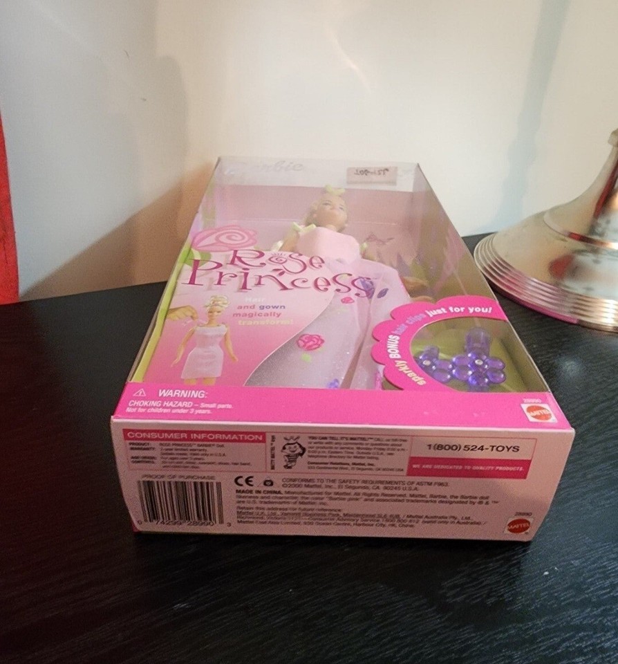 Barbie vintage 2000 Rose Princess Barbie #56615- NRFB | eBay