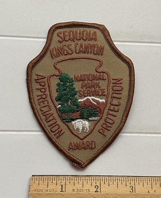 Sequoia King Canyon National Parks NPS Appreciation Protection Award ...