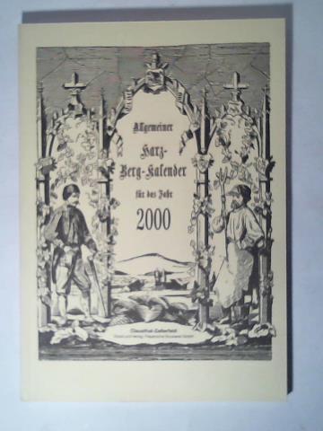 Allgemeiner Harz-Berg-Kalender für das Jahr 2000 | eBay