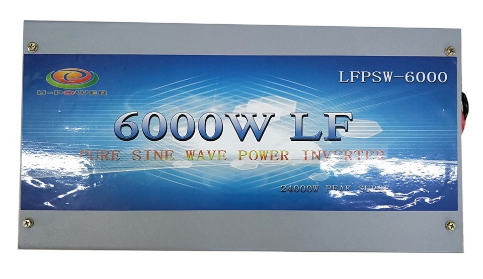 6000W LF Split Phase 12V DC/110V,220V AC 60Hz Pure Sine Wave Power ...