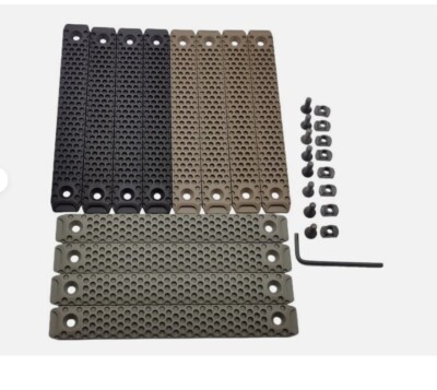 4Pcs/lot MLOK Rail Hand Protection M-lok Rail Cover Panel for M-lok ...