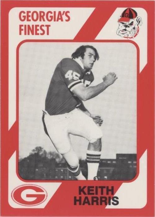 1989 Collegiate Collection Georgia Bulldogs - Keith Harris #111 (RC ...