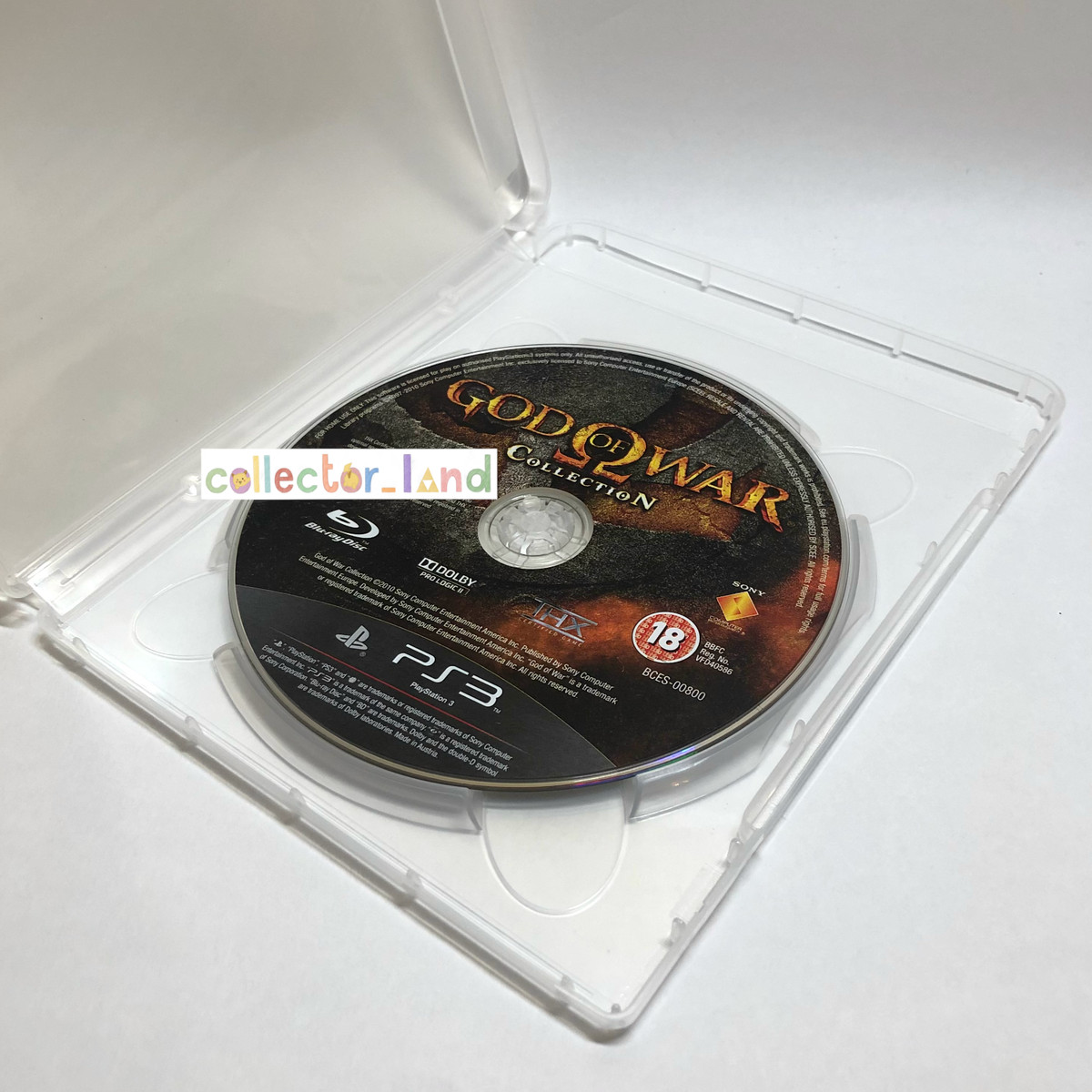 Blank Ps3 Game Case