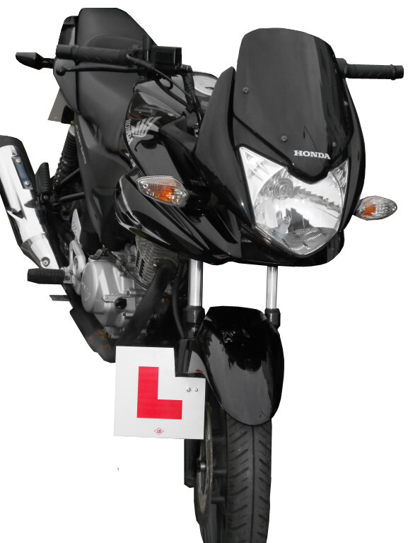 L Plate Kit Motorcycle Motorbike Scooter Fixings Bracket FREE Reflector ...