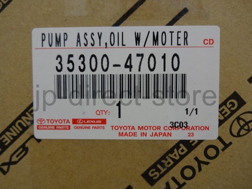 Genuine Toyota Pump Assy Oil W/motor 35300-47010 OEM | eBay