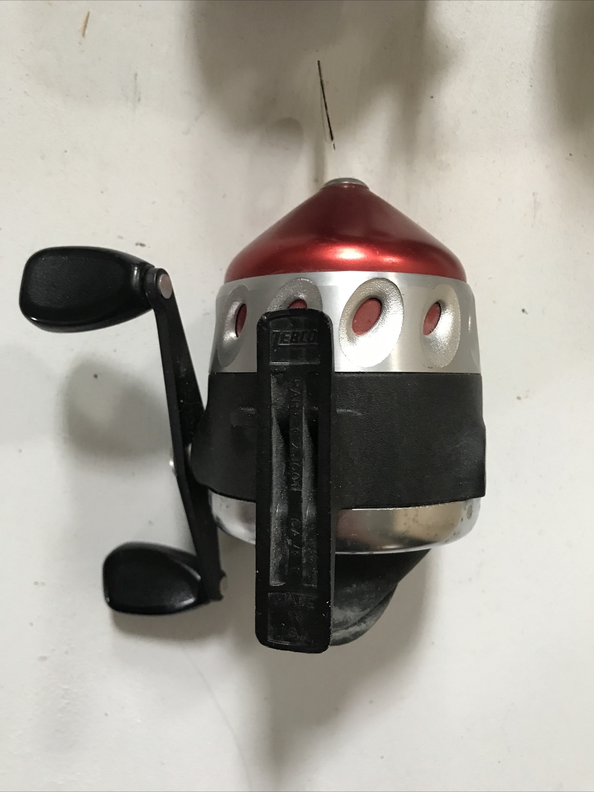 3 Vintage Zebco Model 404,Red Rhino, 10/20 Spincasting Fishing Reels ...