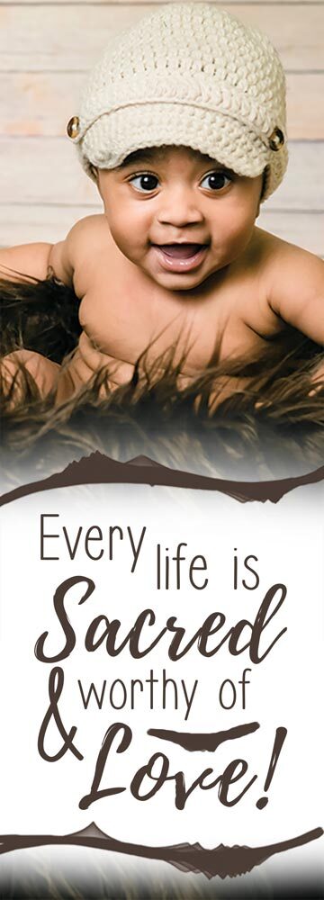 Every Life is Sacred Pro-Life Bookmark (Pack of 100) | eBay