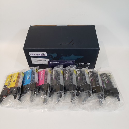 Office World Ink Cartridges 8-pack Multicolor LC75XL, LC79BK, LC1240XL ...