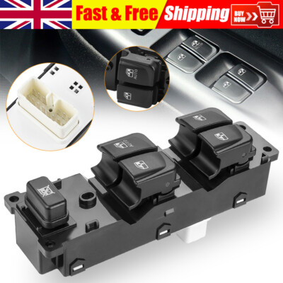 Front Right Driver Power Master Window Control Switch For Hyundai i20 ...