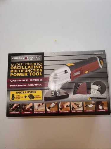 Chicago Electric 62866 Oscillating Multi-Tool - Red | eBay
