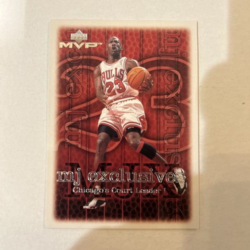 Michael Jordan 1999-00 Upper Deck MVP #198 MJ Exclusives Chicago Bulls ...