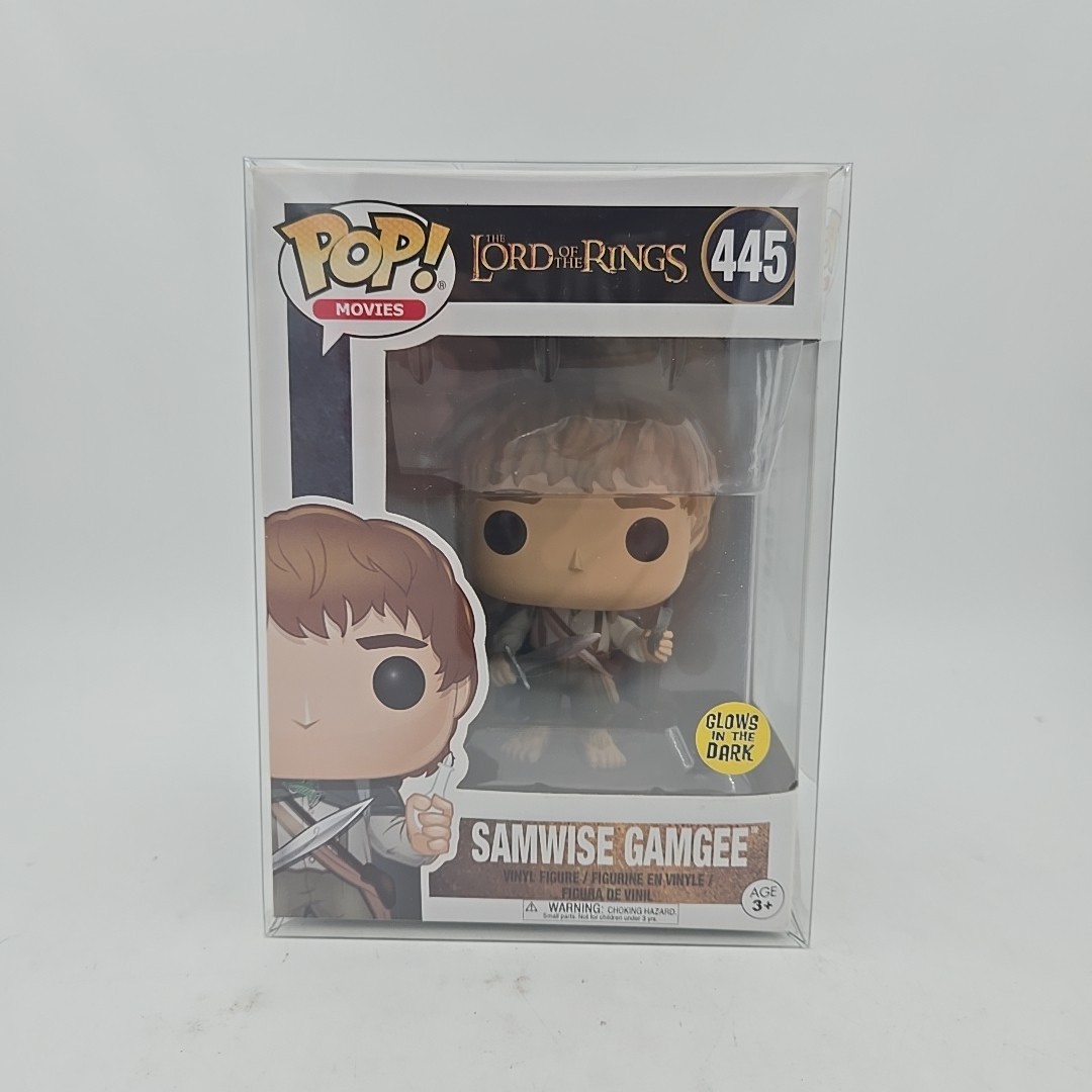 Funko Pop! Movies: The Lord of The Rings - SAMWISE GAMGEE #445 Glow in ...