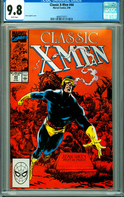 CLASSIC X-MEN #44 CGC 9.8 RARE!! (1of4) DARK PHOENIX SAGA MARVEL Comics ...