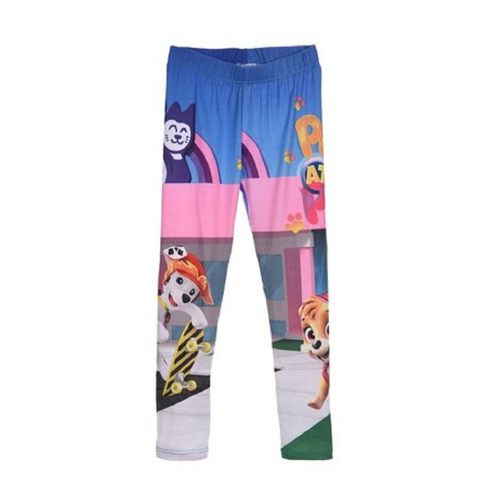 Girls Nickelodeon Paw Patrol Pink Blue Legging Skye Everest 2017 Design