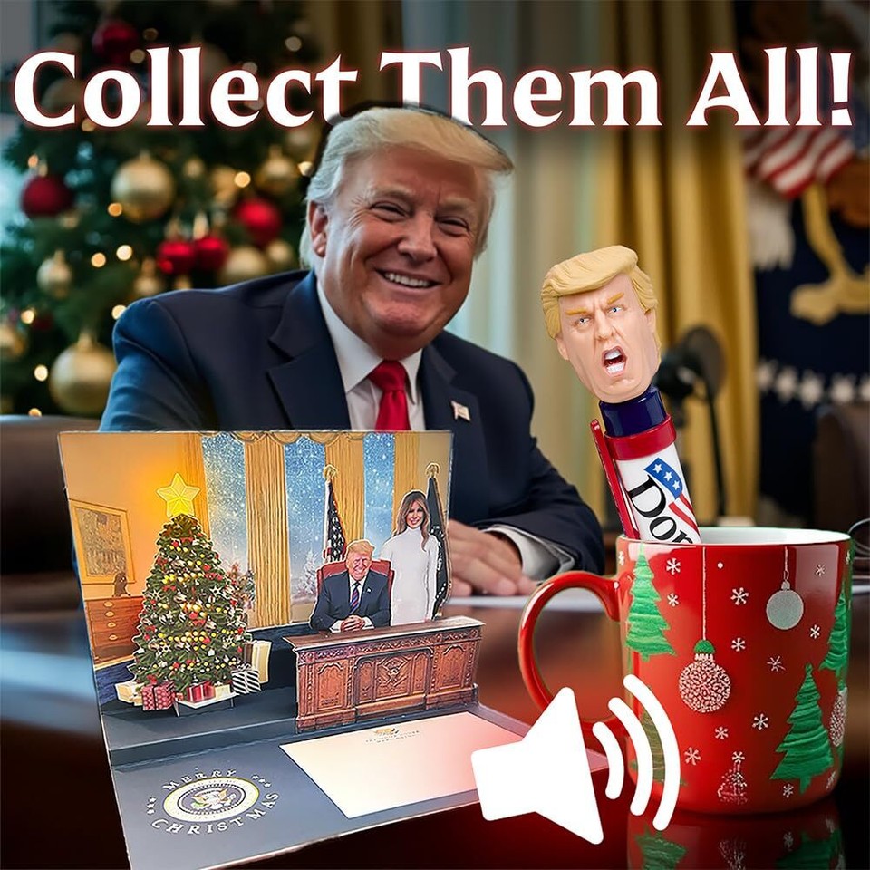 Talking Donald Trump Pen – Collectible Edition - 8 Sayings in His Real ...