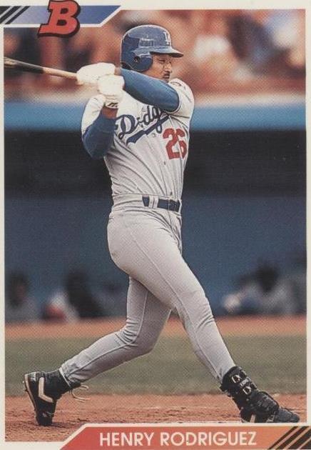 1992 Bowman - Henry Rodriguez #108 for sale online | eBay