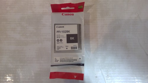 Genuine Canon PFI-102BK iPF500/iPF765 Black Ink Tank 0895B001[AA] | eBay