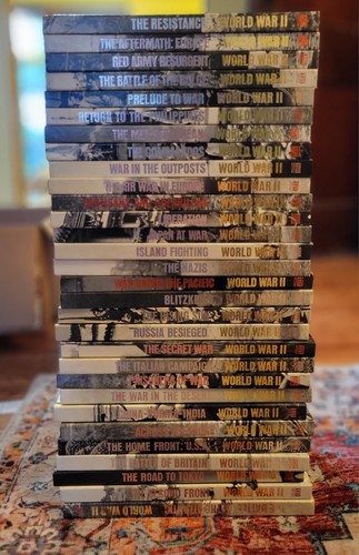 Time Life Series World War II WW2 WWII Hardcover Books Set Of 30 ...