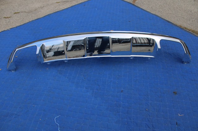 2013 - 2015 MERCEDES BENZ GLK Glk350 OEM Chrome Rear Bumper Valance ...