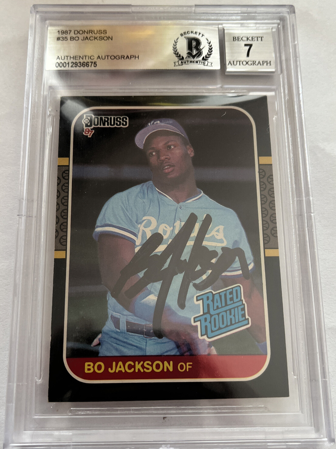 Bo Jackson Autographed Memorabilia | Signed Photo, Jersey, Collectibles ...