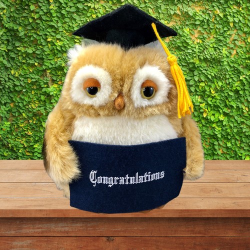 Russ Berrie Applause Plush Graduation Wise OWL Congratulations Grad ...