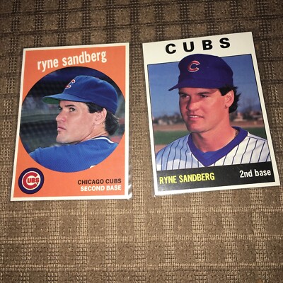 Ryan Sandberg 1989 BASEBALL CARDS Magazine Cards | eBay