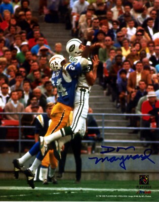 Don Maynard Signed Autographed New York Jets 8x10 Photo LSCM COA | eBay